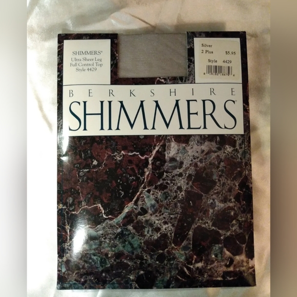 Berkshire | Accessories | Vintage 9s Berkshire Shimmers Silver ...